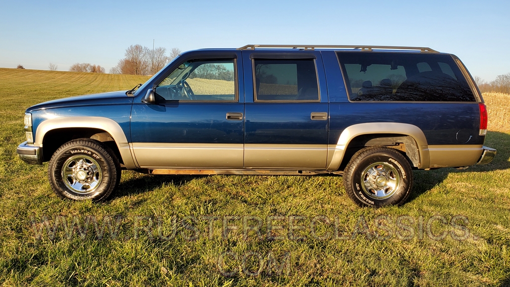 Chevy Chevrolet 1999 99 Suburban K2500 V2500 3/4 ton Silverado Blue ...